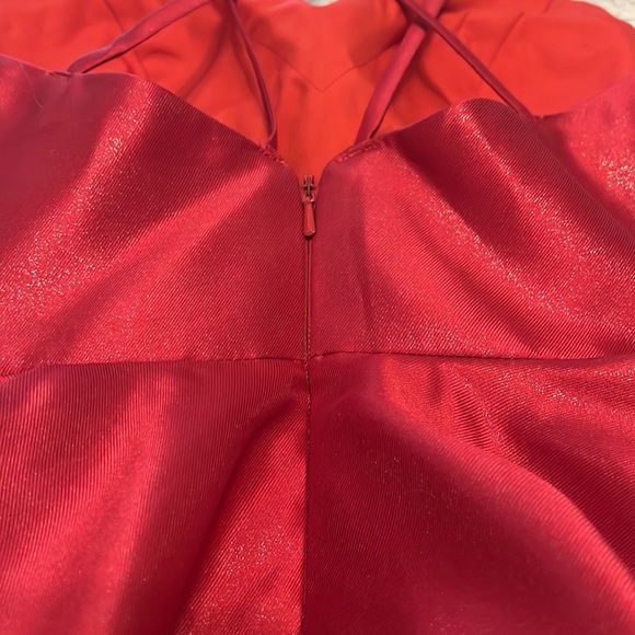 Flair | Dresses | Red Fit Flare Formal Dress | Poshmark